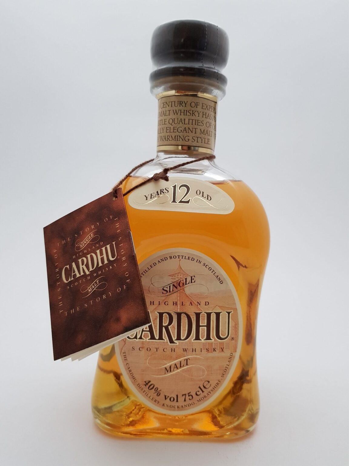 Køb Cardhu 12 år Single Malt Whisky 40% - Vintage 1980'er